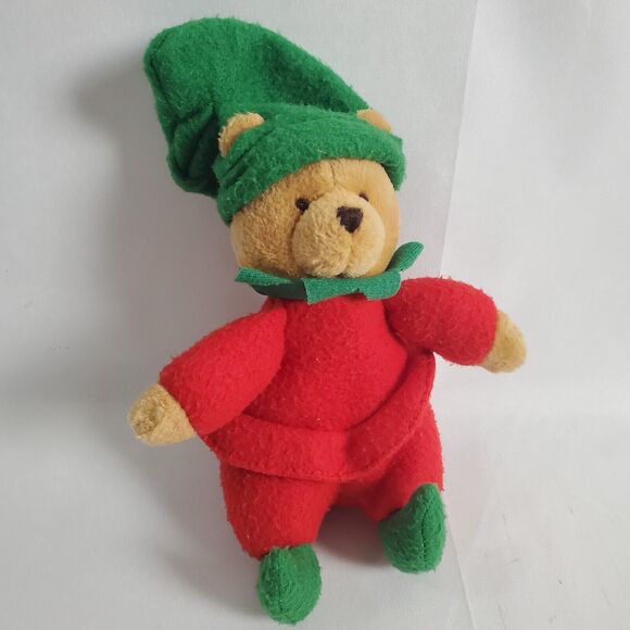 Hallmark | Toys | Hallmark Bear Plush Elf Santas Helper Stuffed Animal ...